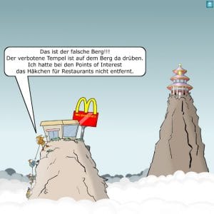 Point of Interest – Cartoon zu Digitalisierung & Daten, Gesellschaft ...