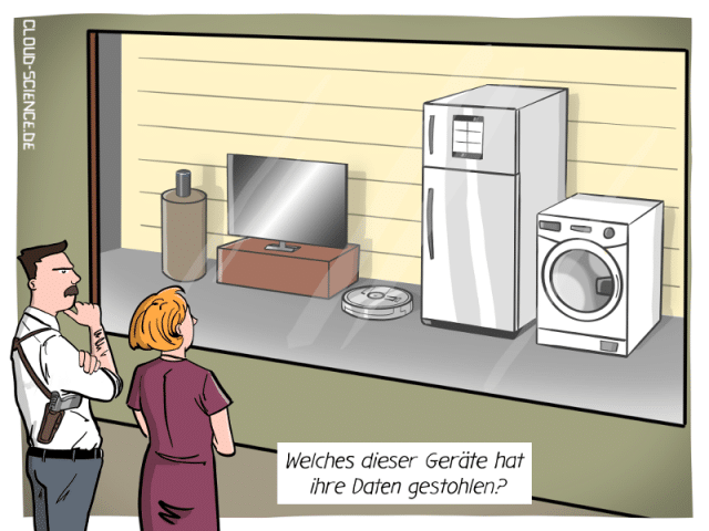 Smart Home Datenschutz – Cartoon zu Digitalisierung & Daten ...